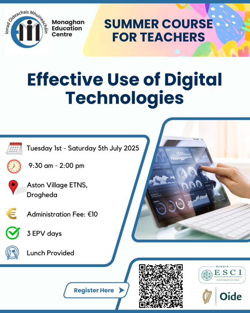 Effective Use of Digital Technologies in your Classroom (Aston Village ...